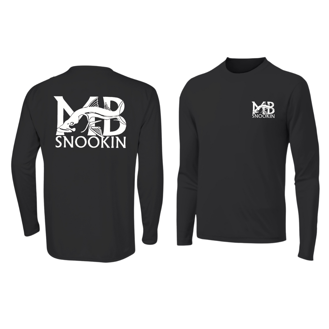 MB Snookin Men's Performance LS - Black