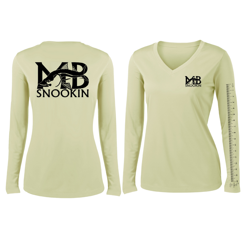 MB Snookin Women's Performance LS - Yellow